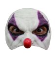 Horror Klovn Halvmaske Lilla til 139 kr. på Temashop.dk