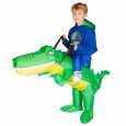 Oppusteligt Krokodille Børnekostume til 399 kr. på Temashop.dk