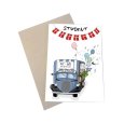 Tillykke Student Kort Blå til 29 kr. på Temashop.dk
