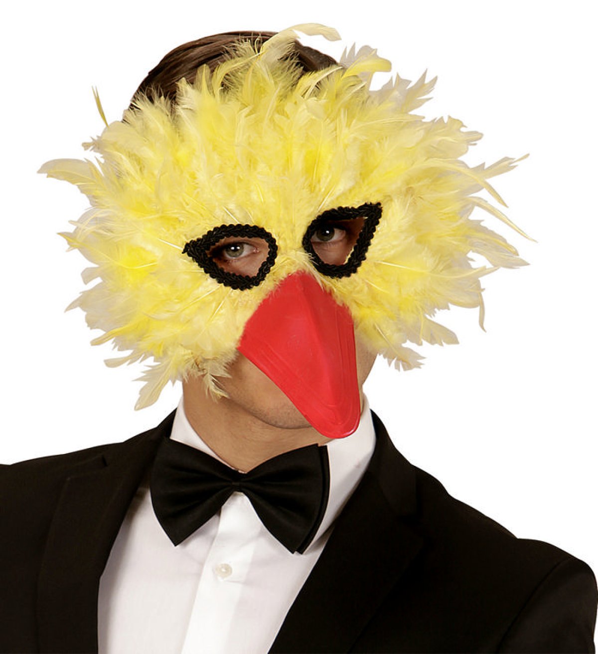 Gul Fugl Maske til 49 kr. på Temashop.dk