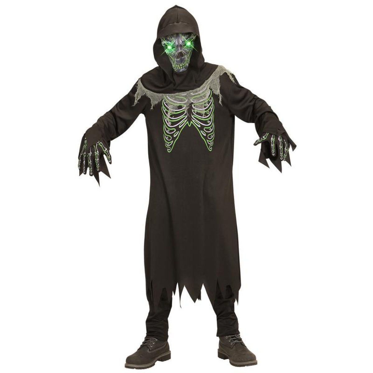 LED Grim Reaper Børnekostume til 279 kr. på Temashop.dk