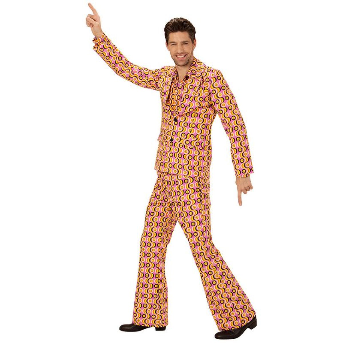 70'er Disko Jakkesæt, Skiver til 399 kr. på Temashop.dk