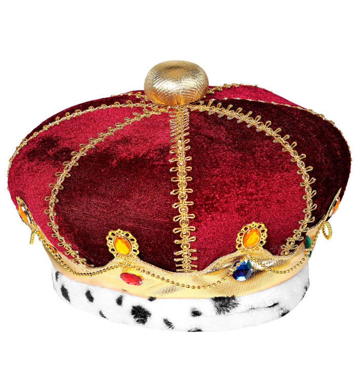 Køb Royal krone med ædelsten til kun 119 kr | Temashop.dk