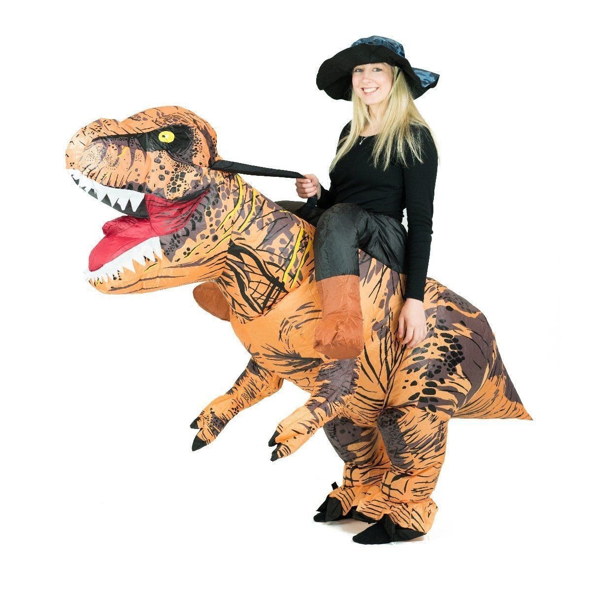 Oppustelig Dinosaur Kostume til 599 kr. på Temashop.dk