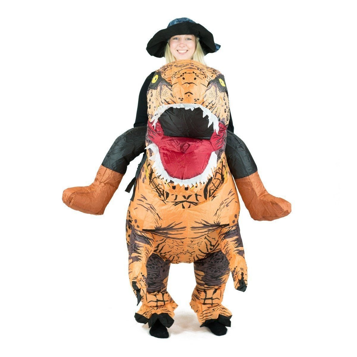 Køb Oppustelig Dinosaur Kostume til kun 449 kr | Temashop.dk