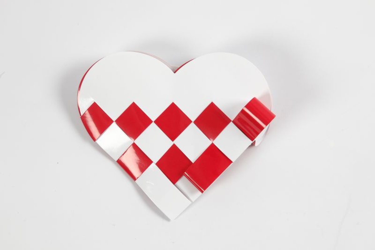 Flettede Julehjerter, DIY til 39 kr. på Temashop.dk