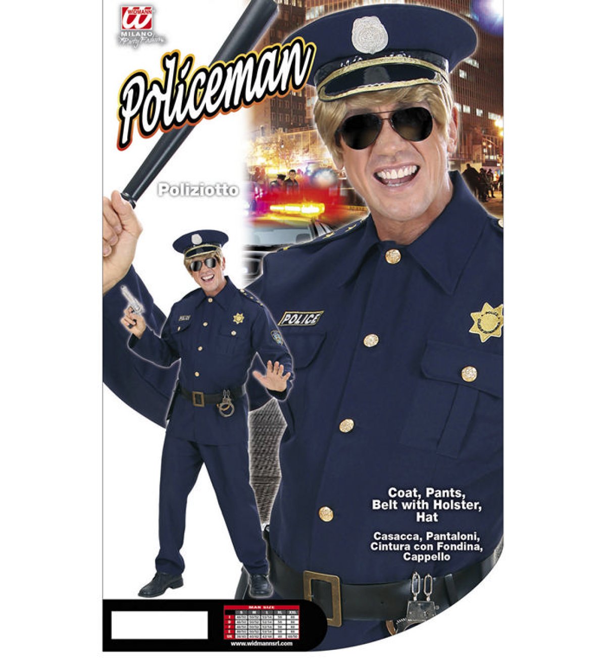 Sej Politibetjent Kostume til 399 kr. på Temashop.dk