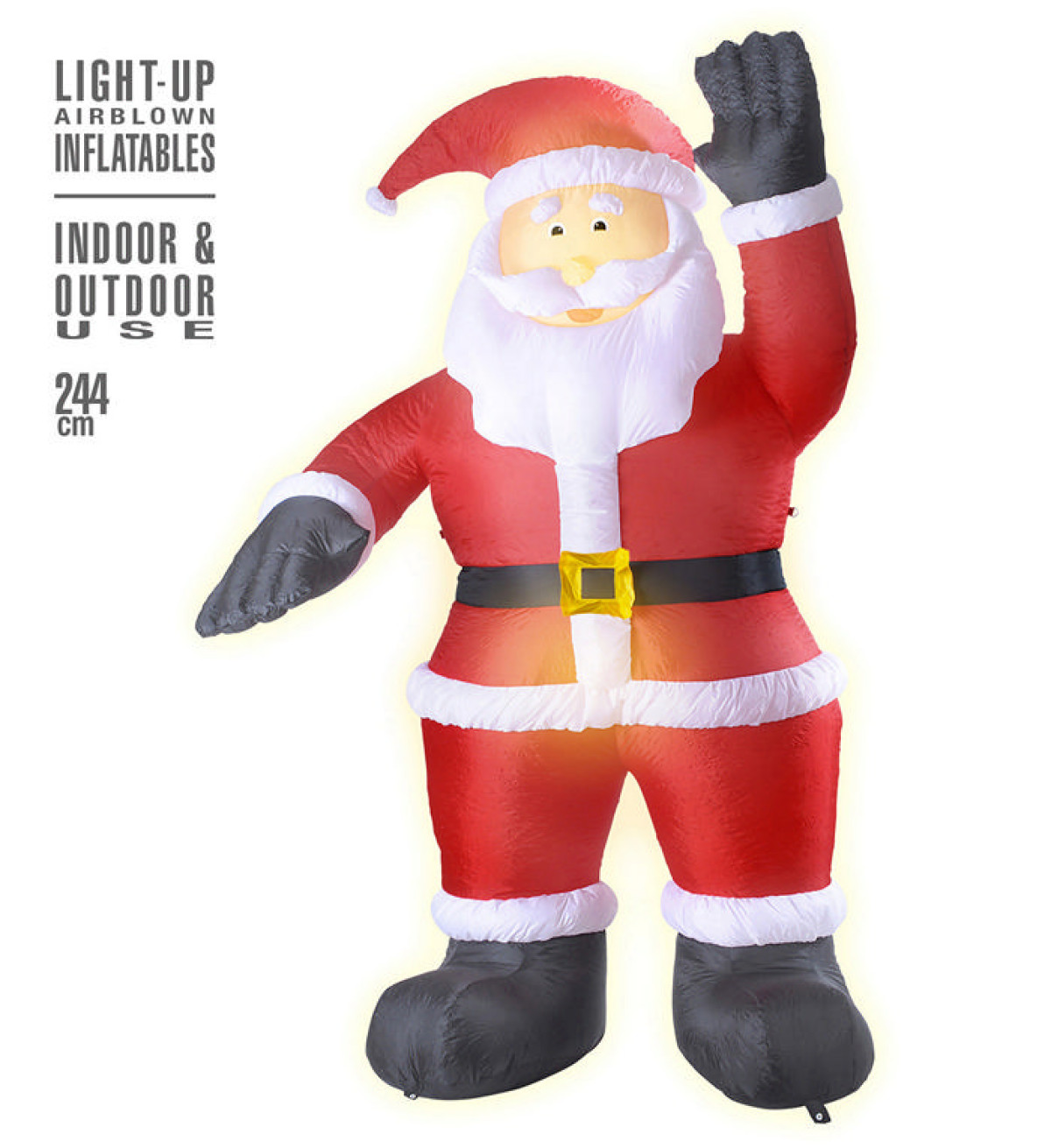 Stor Oppustelig Julemand til 699 kr. på Temashop.dk