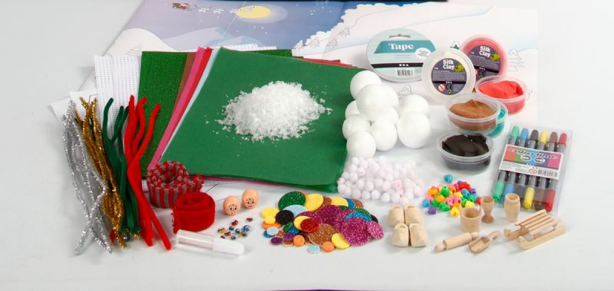 Julelandskab Kreakasse DIY til 249 kr. på Temashop.dk