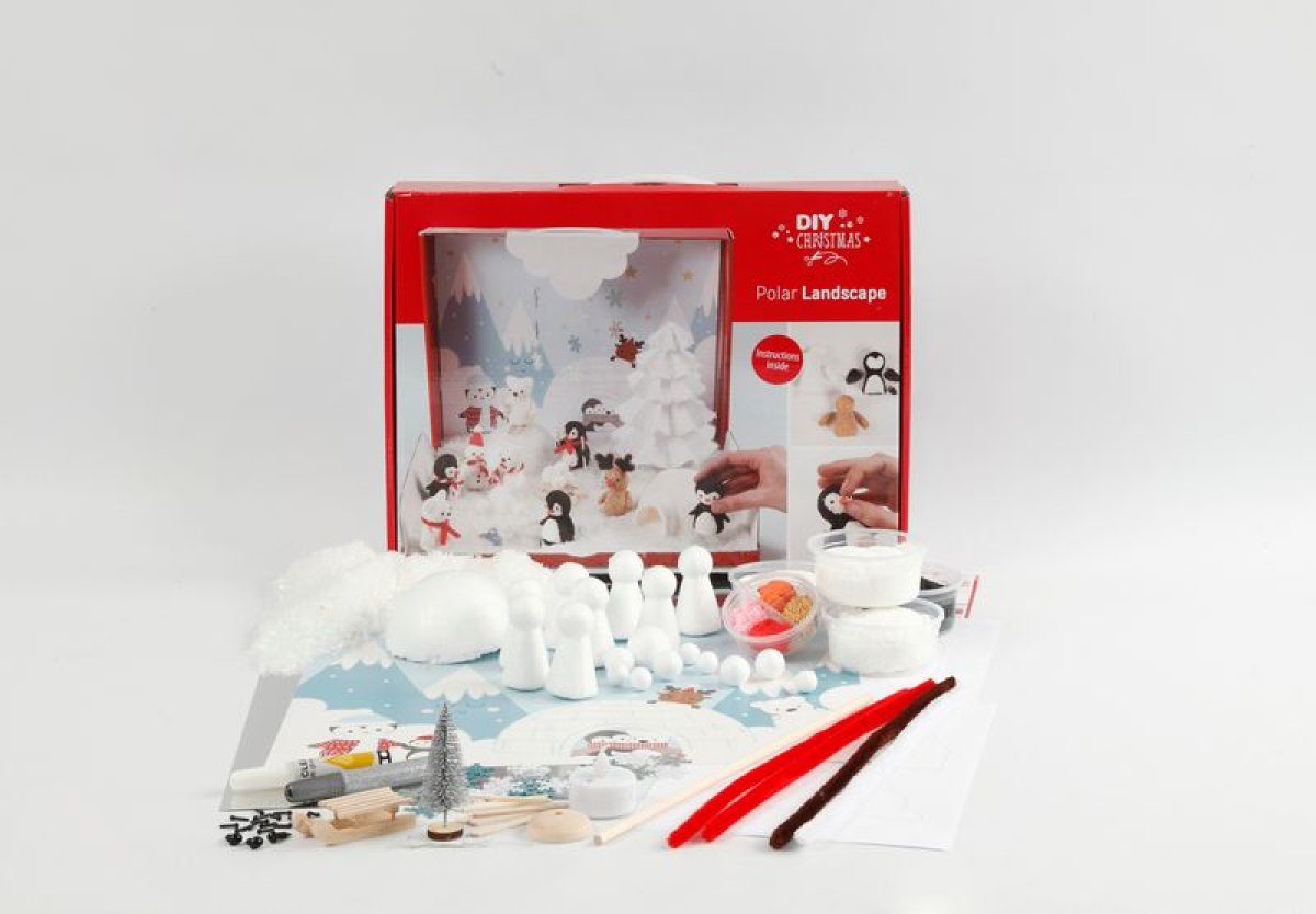 Polar Julelandskab DIY til 229 kr. på Temashop.dk