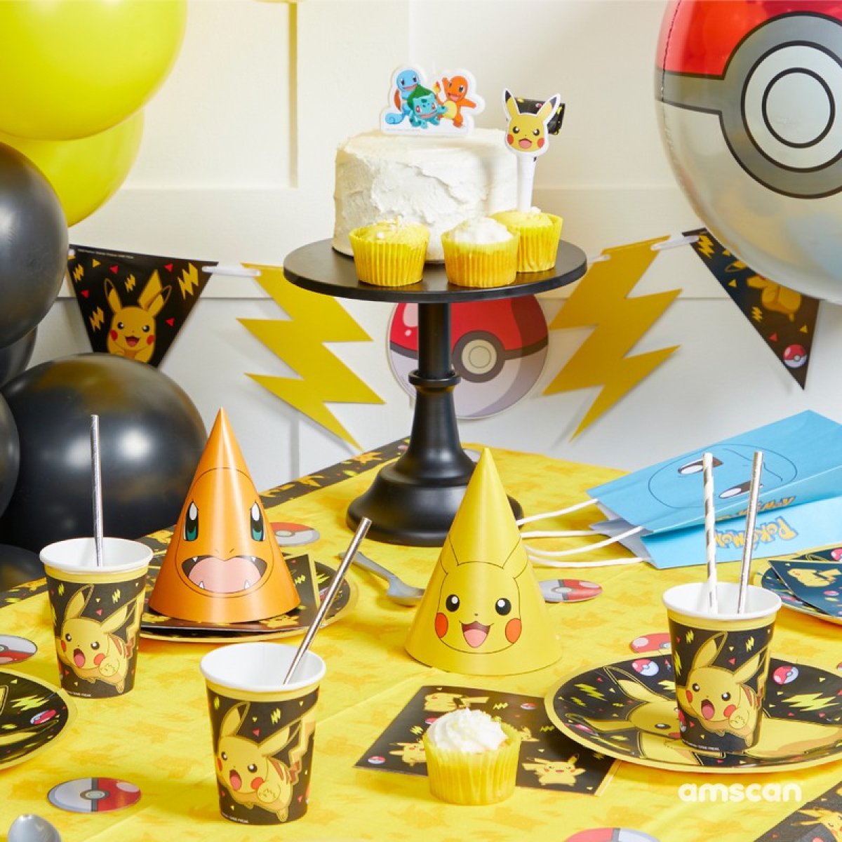 Pokémon® Pikachu Middagstallerkener til 35 kr. på Temashop.dk