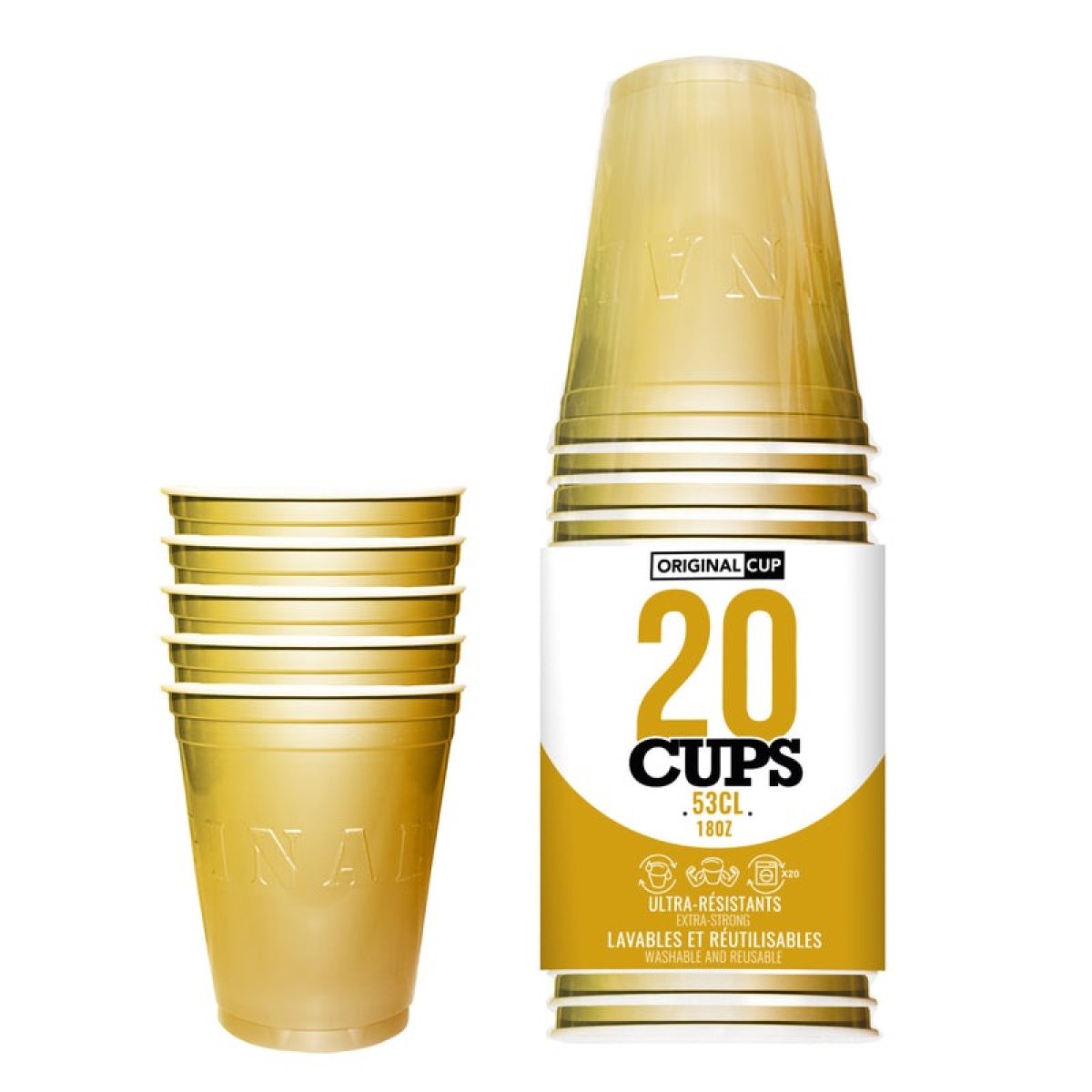 Beer Pong Kopper Guld til 49 kr. på Temashop.dk