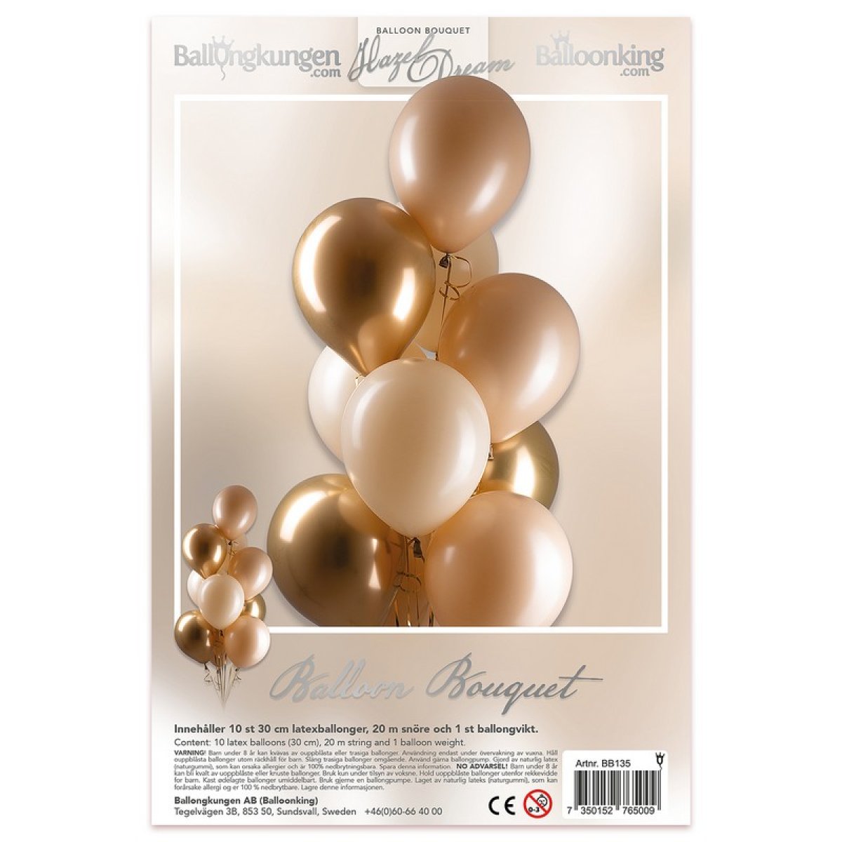 Hazel Dream Ballonbuket til 79 kr. på Temashop.dk