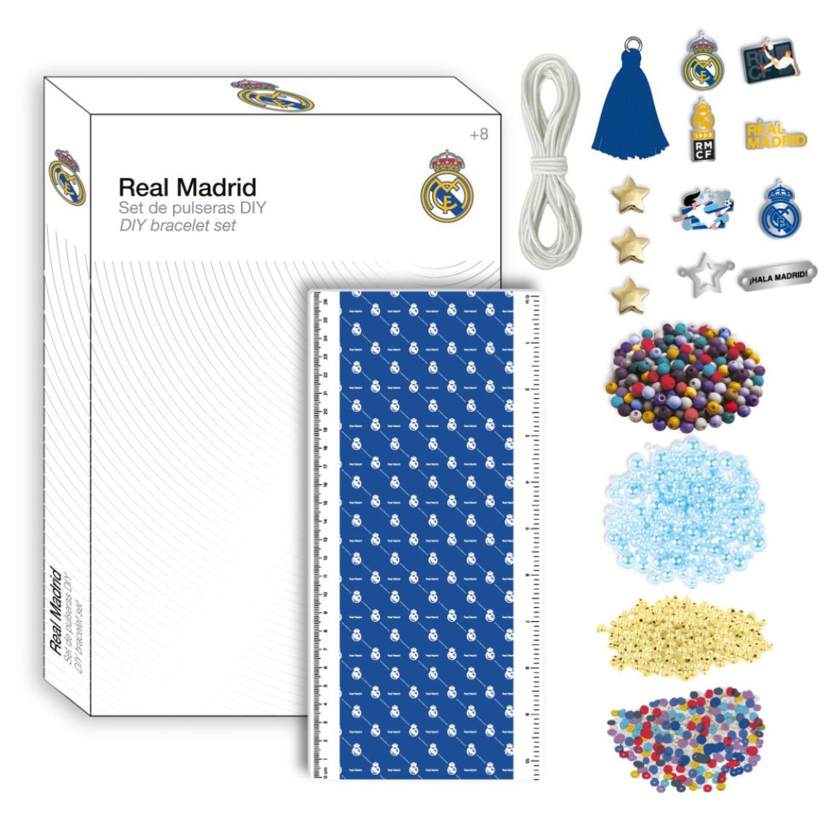 Real Madrid® DIY Armbåndssæt til 129 kr. på Temashop.dk