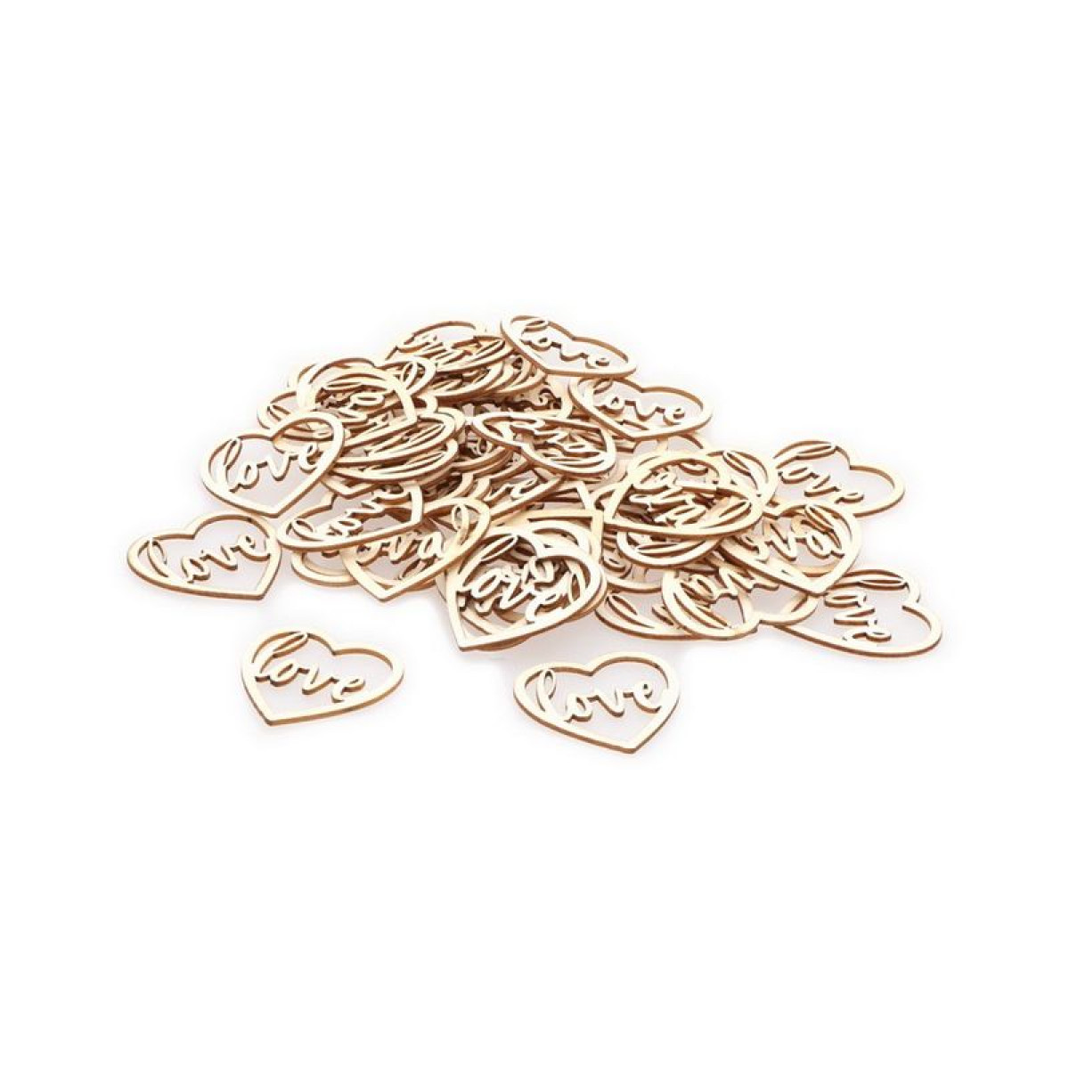 Love Hjerte Konfetti Træ til 29 kr. på Temashop.dk