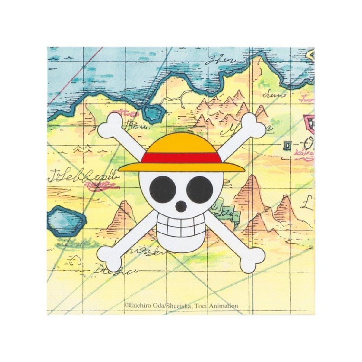One Piece® Skattekort Servietter til 35 kr. på Temashop.dk
