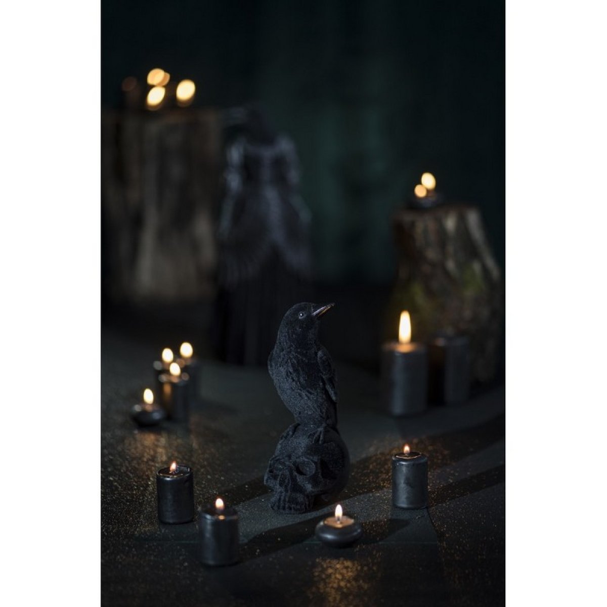 Velour Ravn På Sten Sort til 149 kr. på Temashop.dk