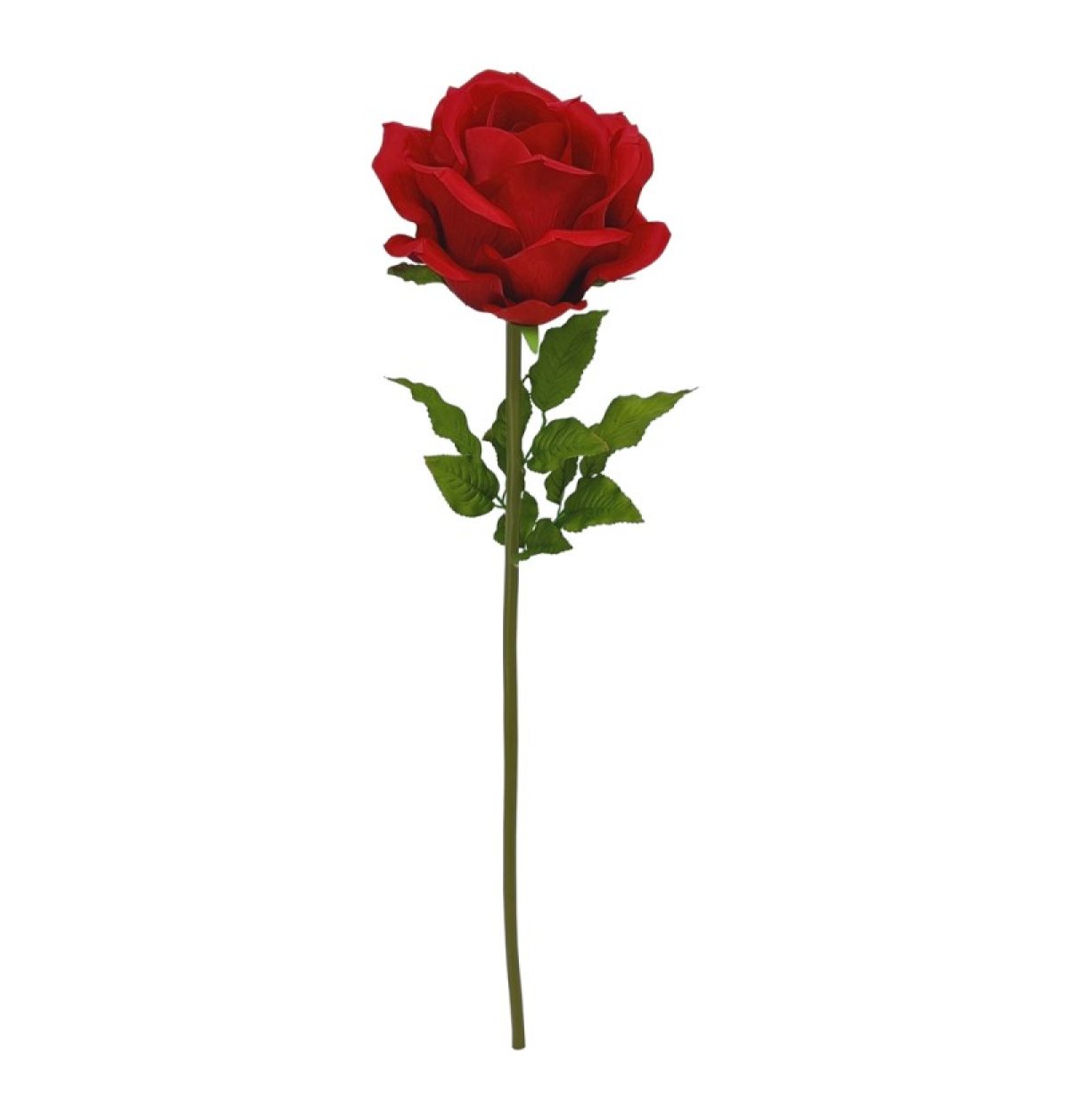 Velour Rose På Stilk Rød til 159 kr. på Temashop.dk
