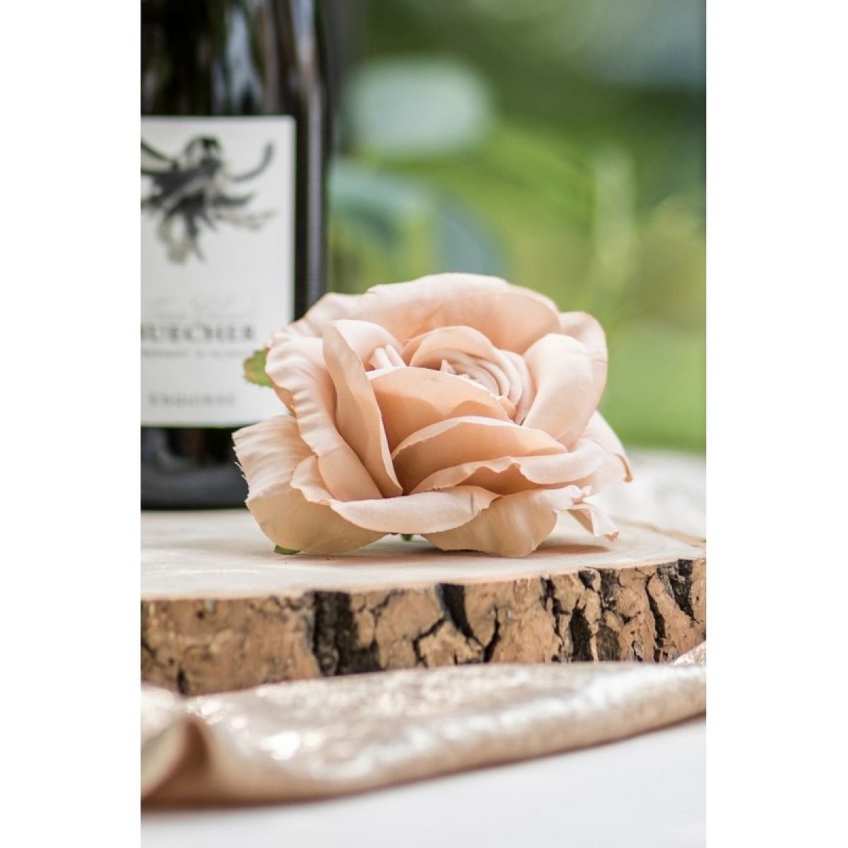 Kunstige Roser Pudderlyserød til 59 kr. på Temashop.dk