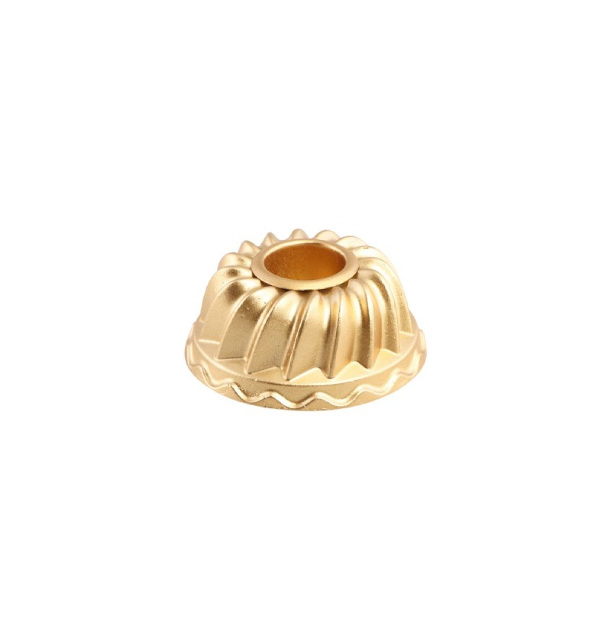 Kageform Lysestage Guld til 39 kr. på Temashop.dk
