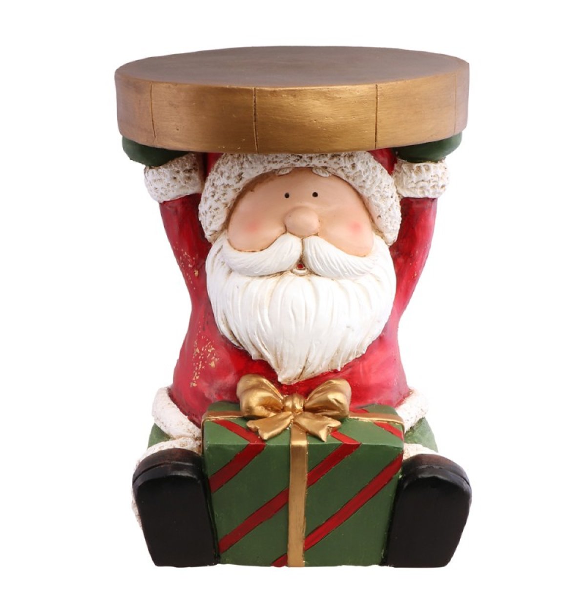 Julemand Figur Med Guldplade til 649 kr. på Temashop.dk