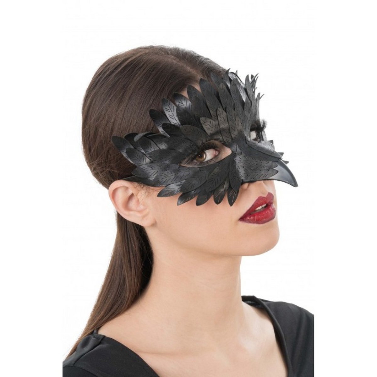 Ravn Halvmaske Sort til 89 kr. på Temashop.dk