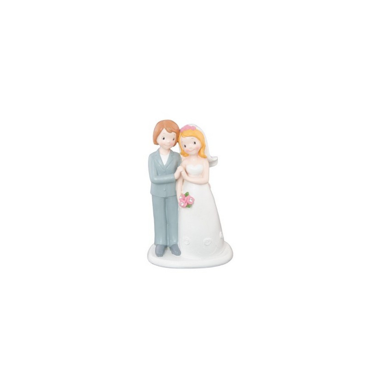 Brudepar Pige & Pige Kagefigur til 99 kr. på Temashop.dk