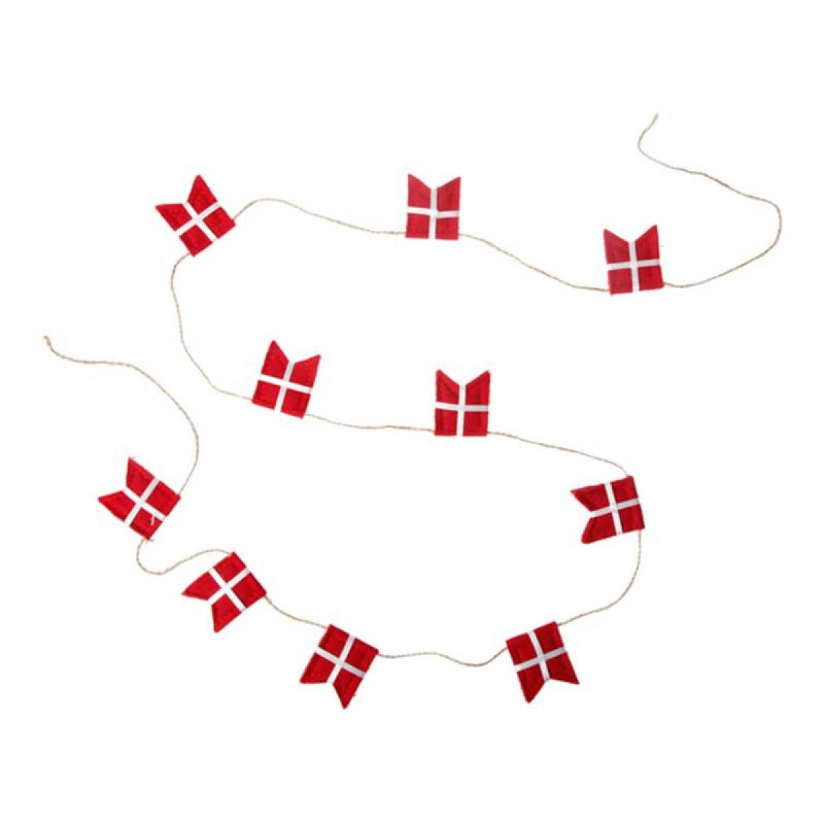 Dannebrog Stof Flagranke til 49 kr. på Temashop.dk