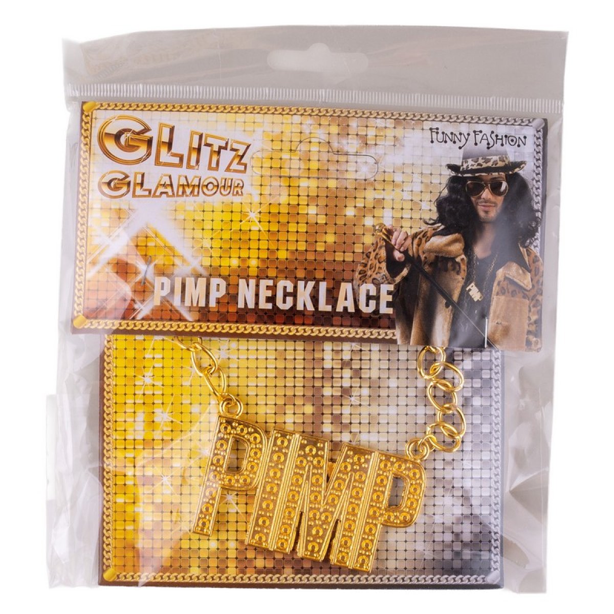 Pimp Halskæde Guld til 49 kr. på Temashop.dk