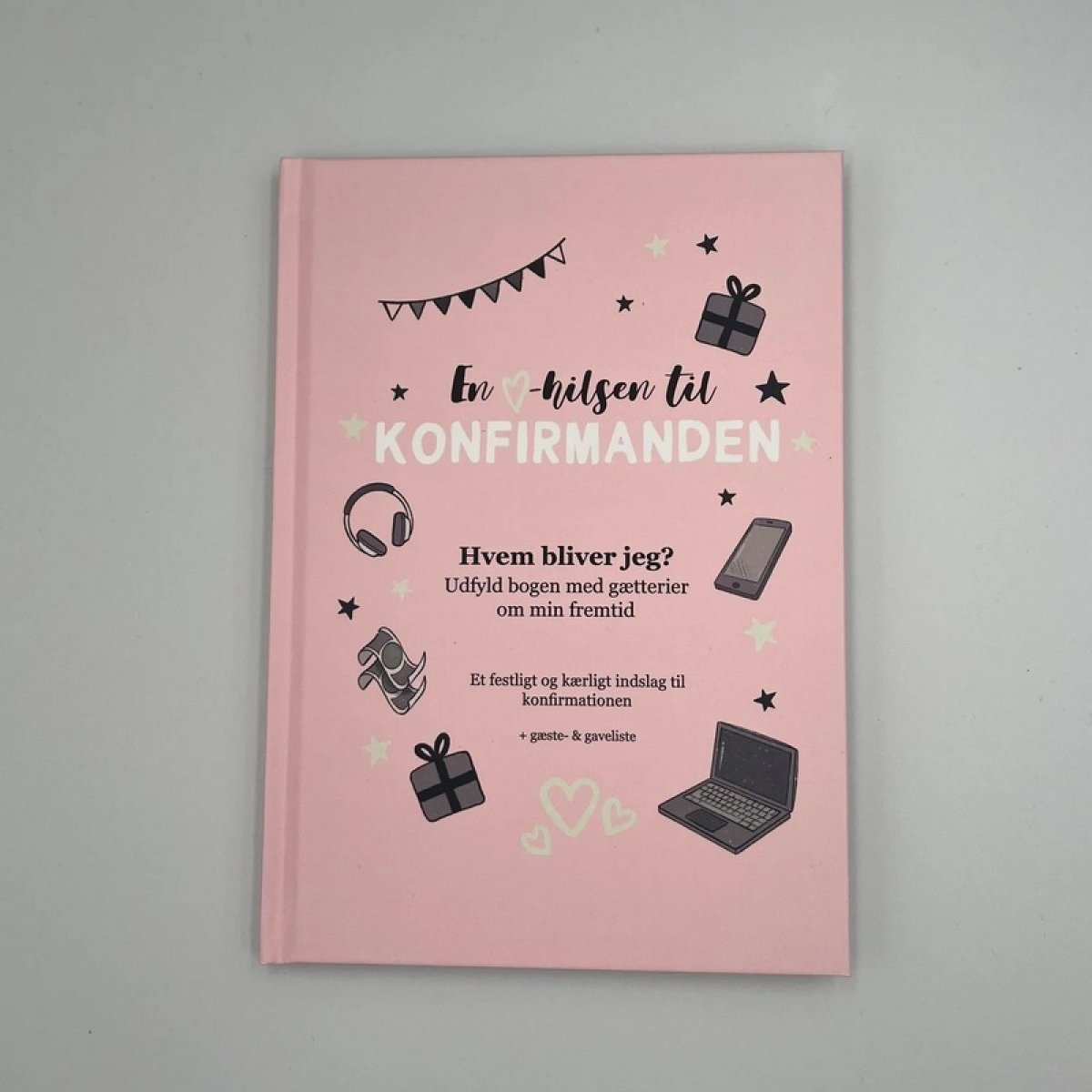 En Hilsen Til Konfirmanden Rosa til 299 kr. på Temashop.dk