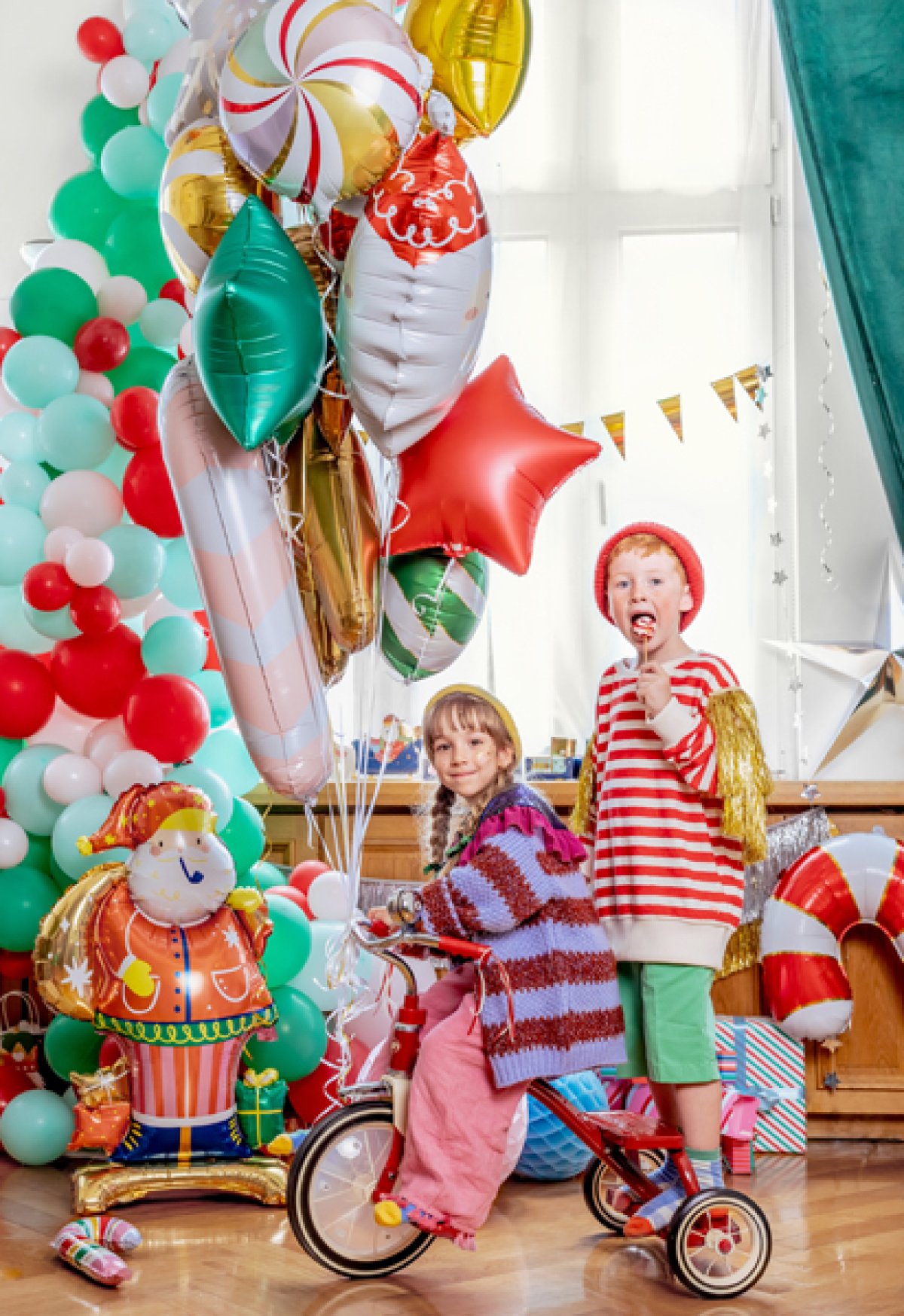 Julemand Folieballon til 69 kr. på Temashop.dk