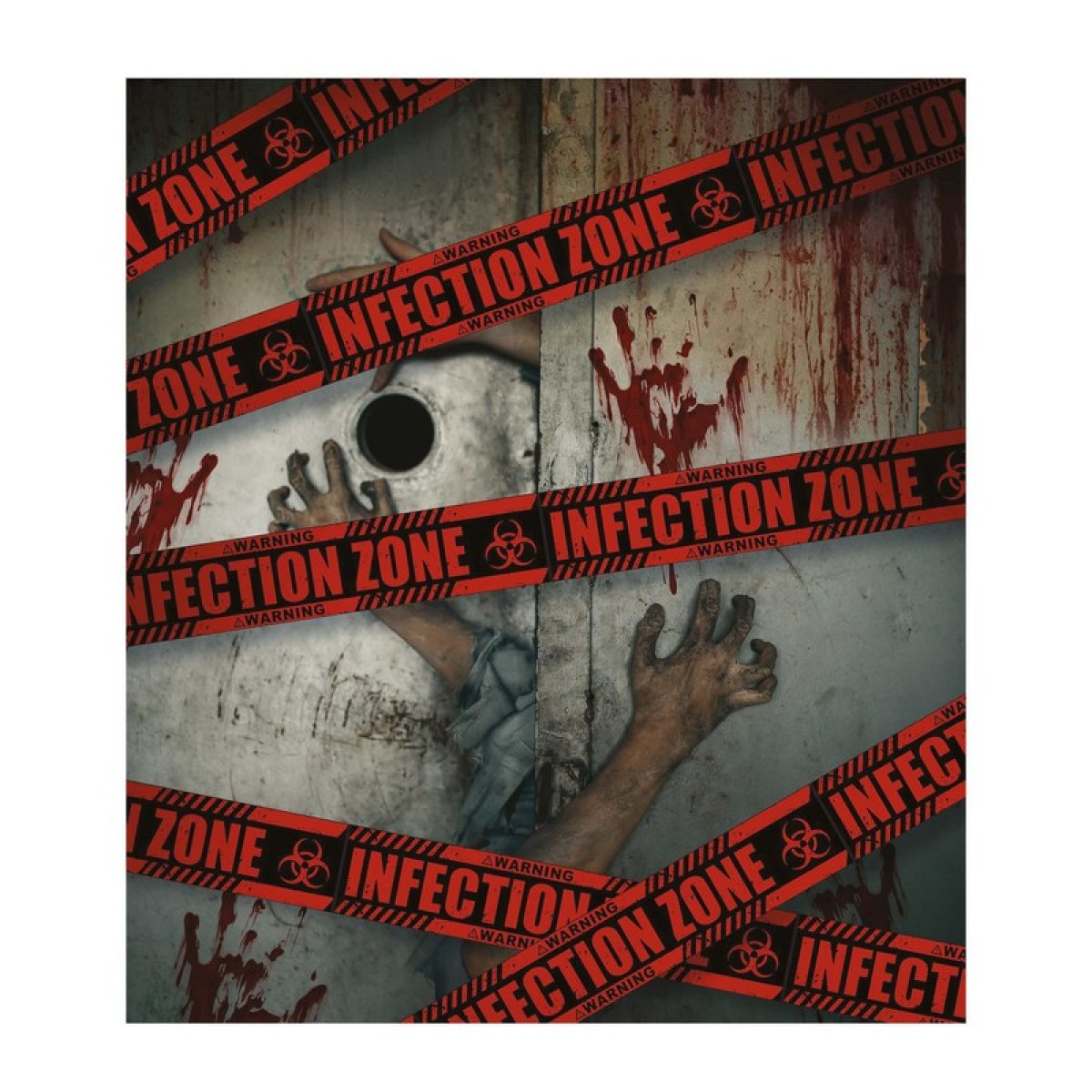 Infection Zone Afspærringsbånd til 39 kr. på Temashop.dk