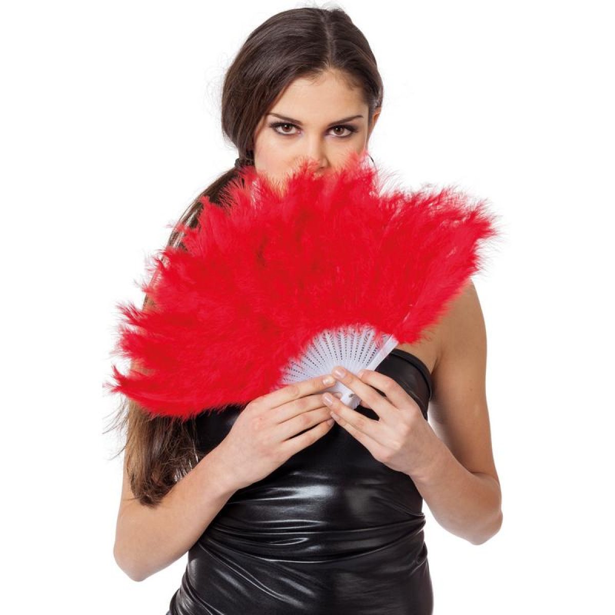 Fjer Vifte Rød til 59 kr. på Temashop.dk