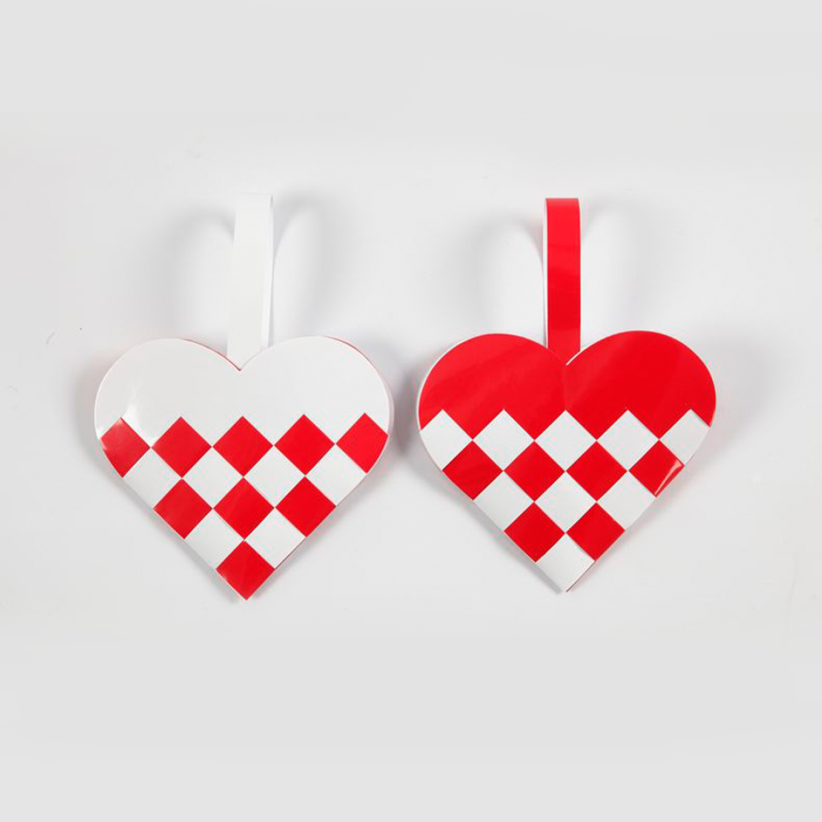 Flettede Julehjerter, DIY til 39 kr. på Temashop.dk
