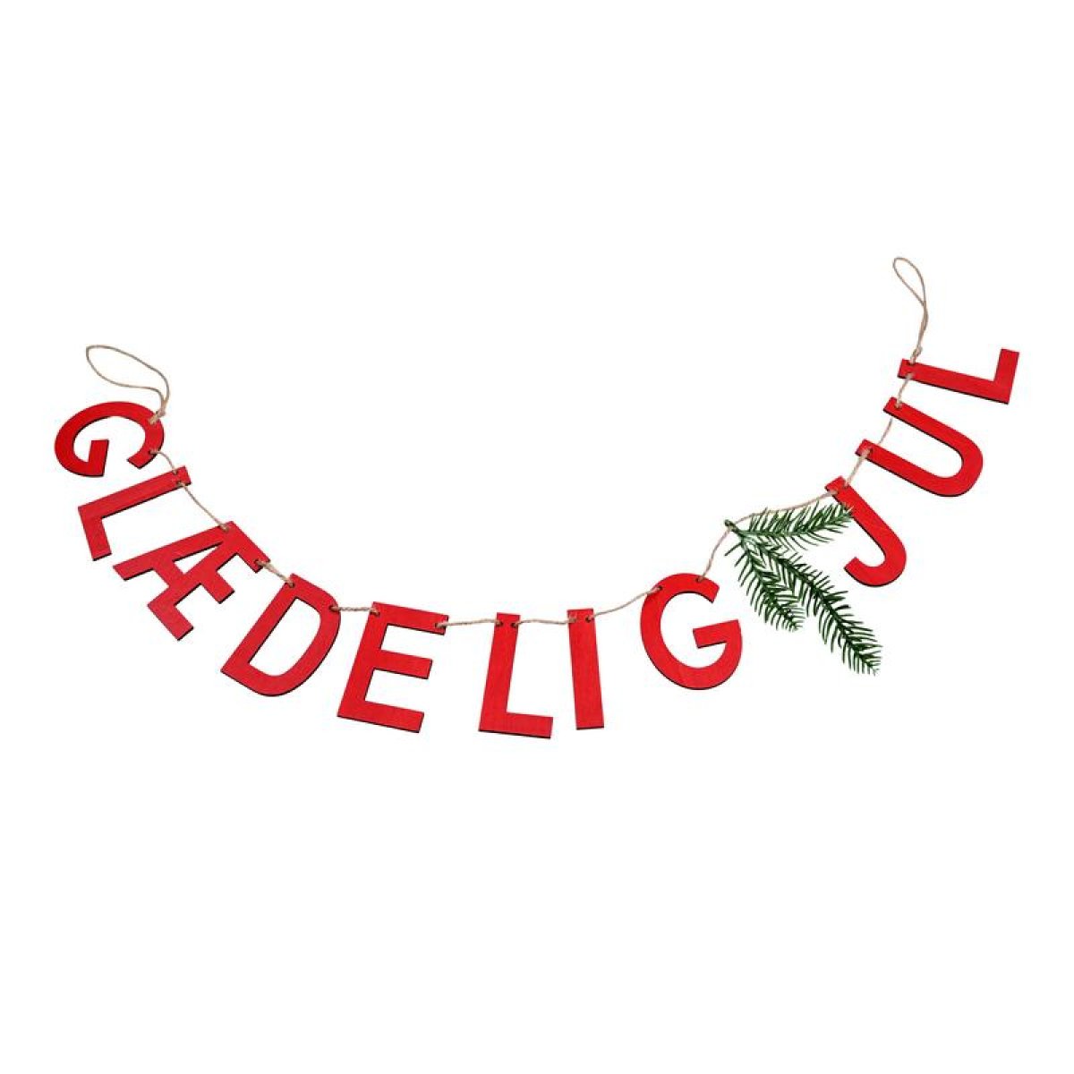 Glædelig Jul Guirlande til 59 kr. på Temashop.dk