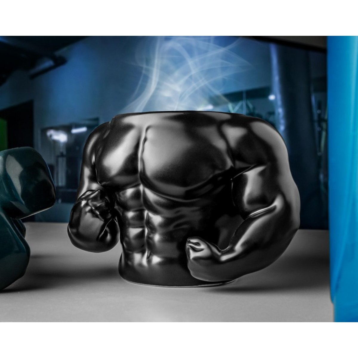 Bodybuilder Overkrop Krus Sort til 129 kr. på Temashop.dk