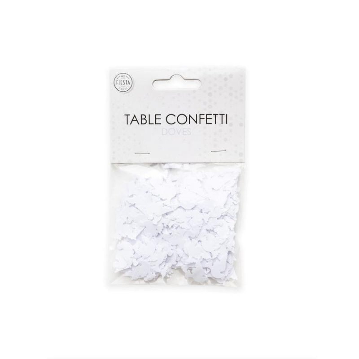 Hvid Due Konfetti til 19 kr. på Temashop.dk