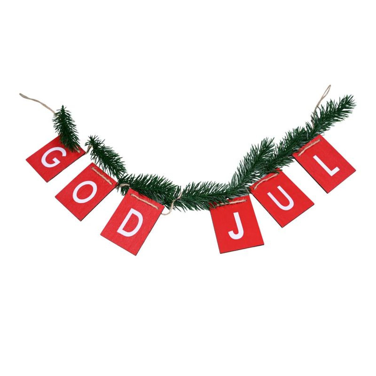 God Jul Guirlande til 119 kr. på Temashop.dk