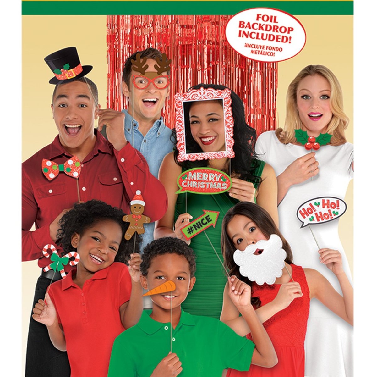 Køb Julefest Selfie Props til kun 99 kr | Temashop.dk