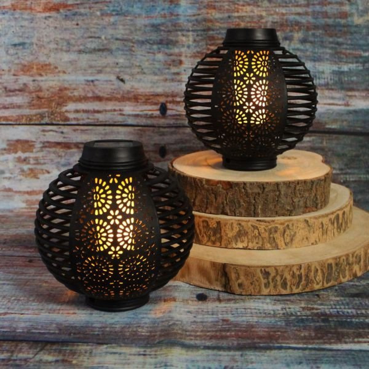 Solcelle Havefakkel Lanterner til 179 kr. på Temashop.dk