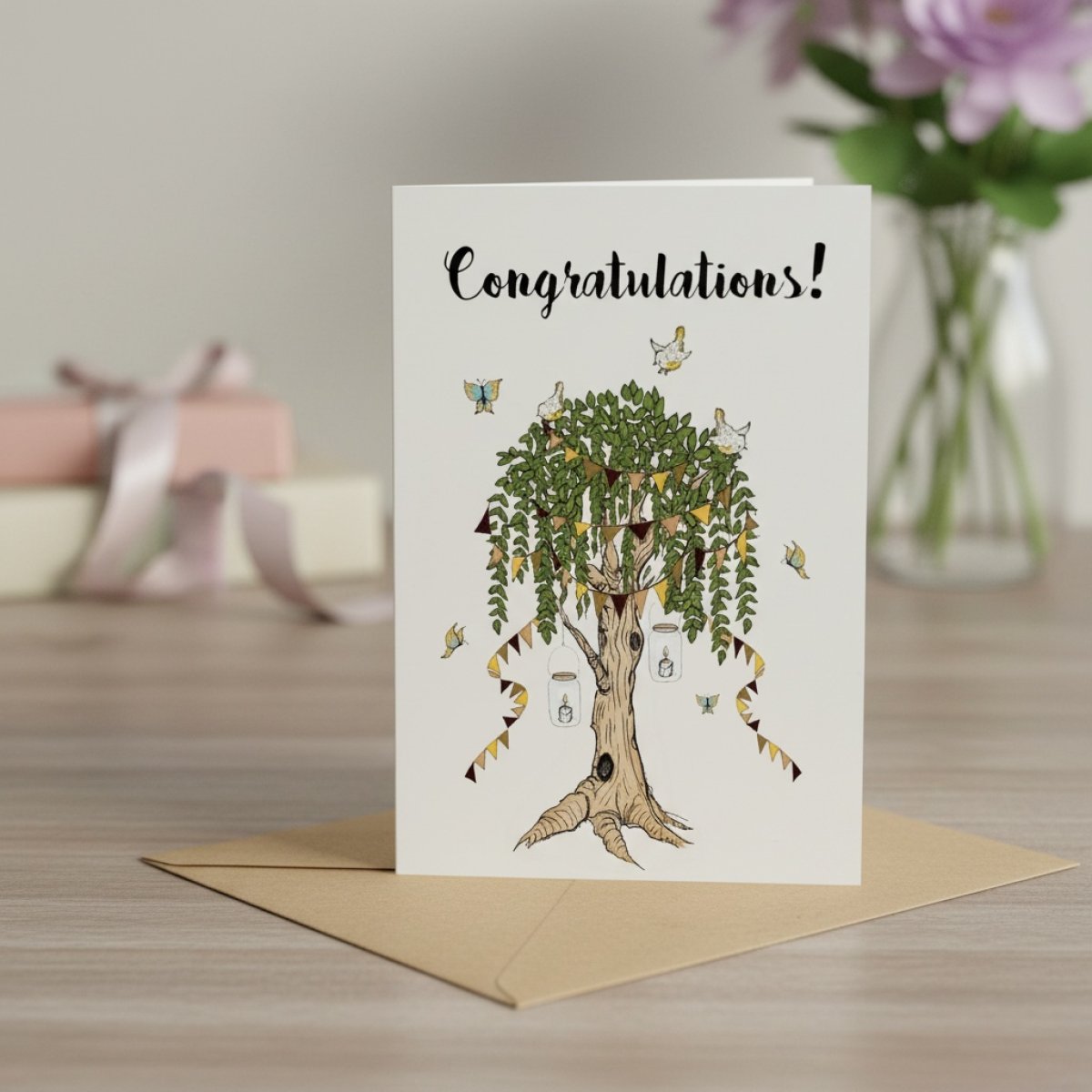 Congratulations Tree Kort til 29 kr. på Temashop.dk
