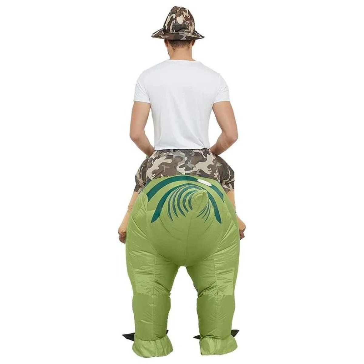 Oppustelig Dino Kostume til 599 kr. på Temashop.dk