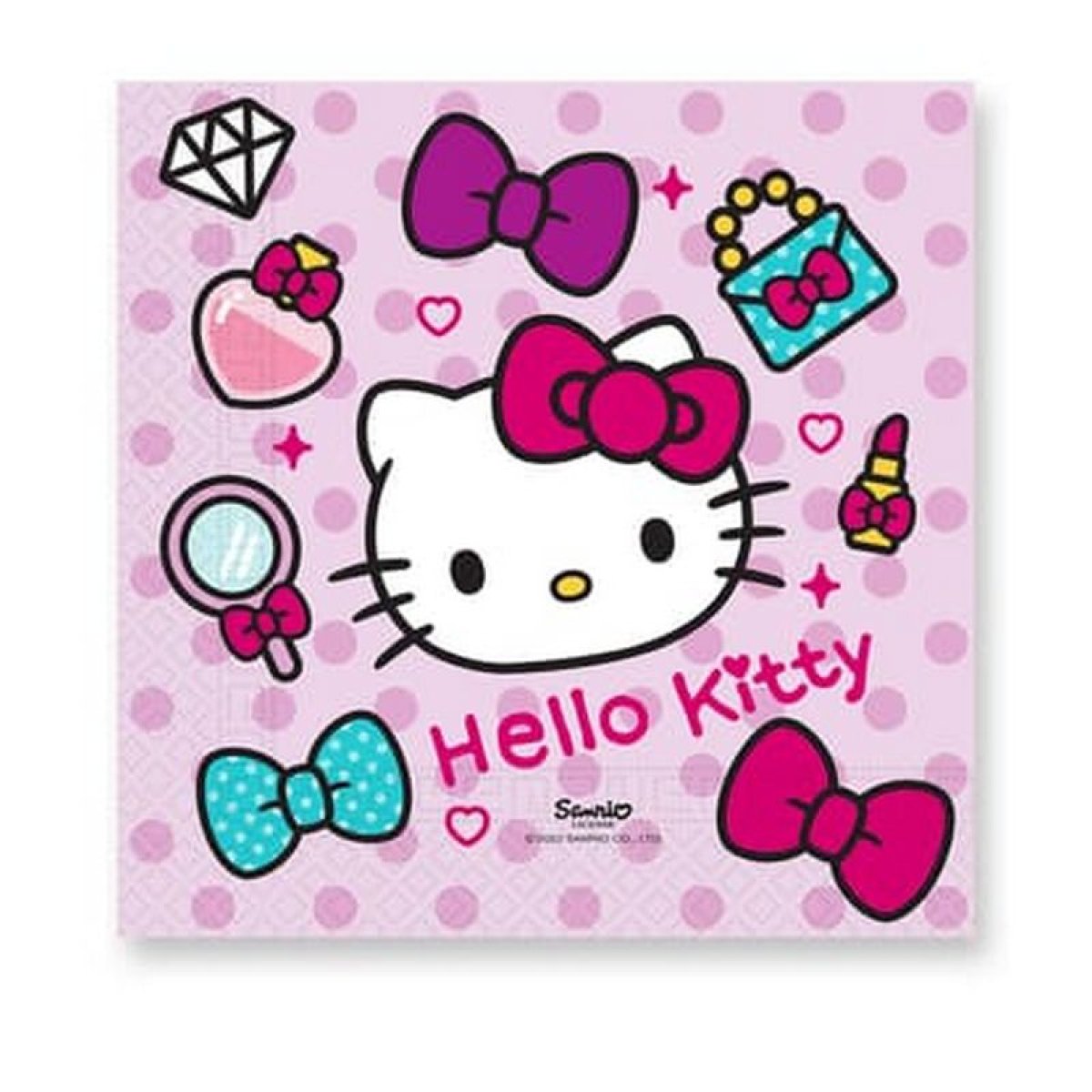 Hello Kitty® Fashion Servietter til 49 kr. på Temashop.dk