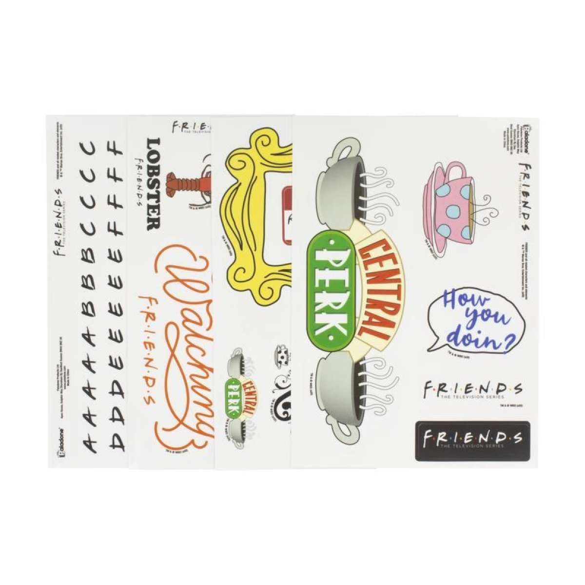 Friends: Klistermærker til 69 kr. på Temashop.dk