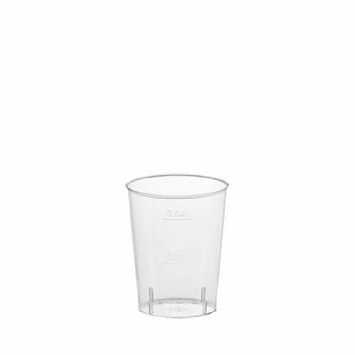 Køb Plastik Snapsglas til kun 39 kr | Temashop.dk