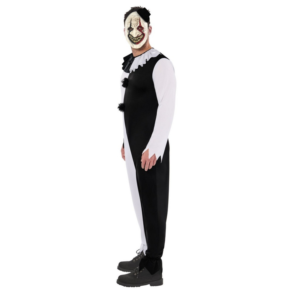 Terror Klovn Kostume Sort/Hvid til 249 kr. på Temashop.dk