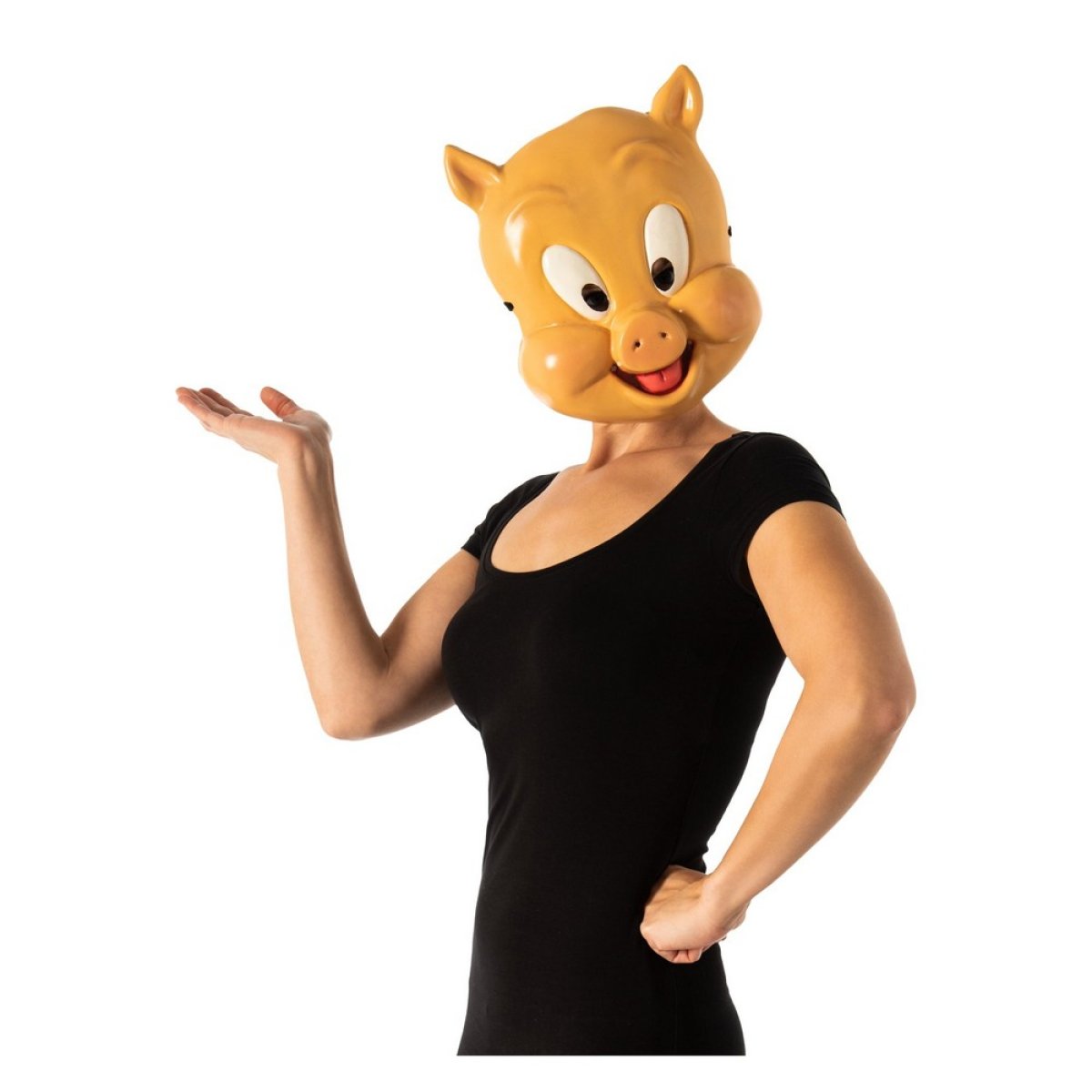 Looney Tunes® Porky Pig Maske til 89 kr. på Temashop.dk