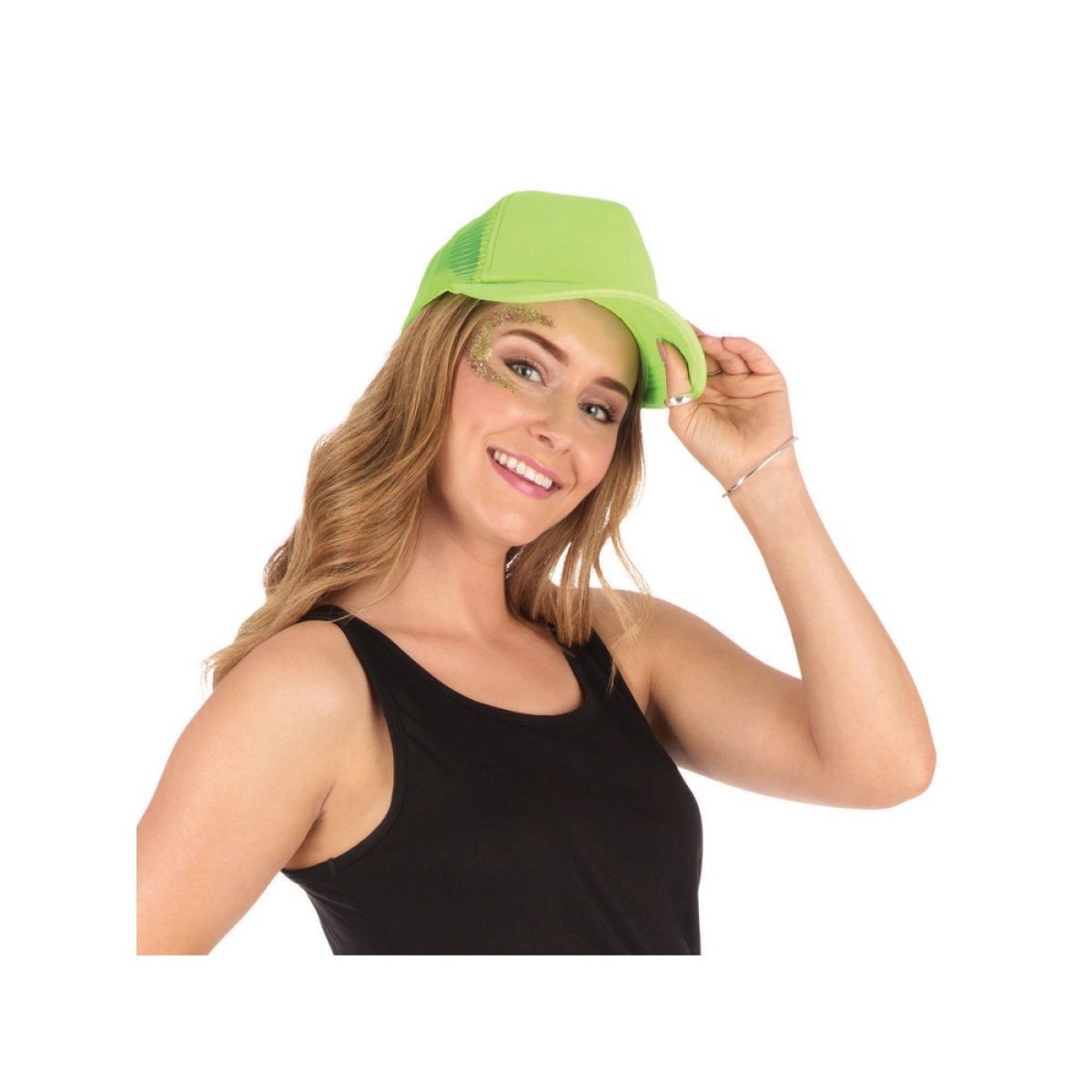 Neon 80'er Kasket Grøn til 69 kr. på Temashop.dk