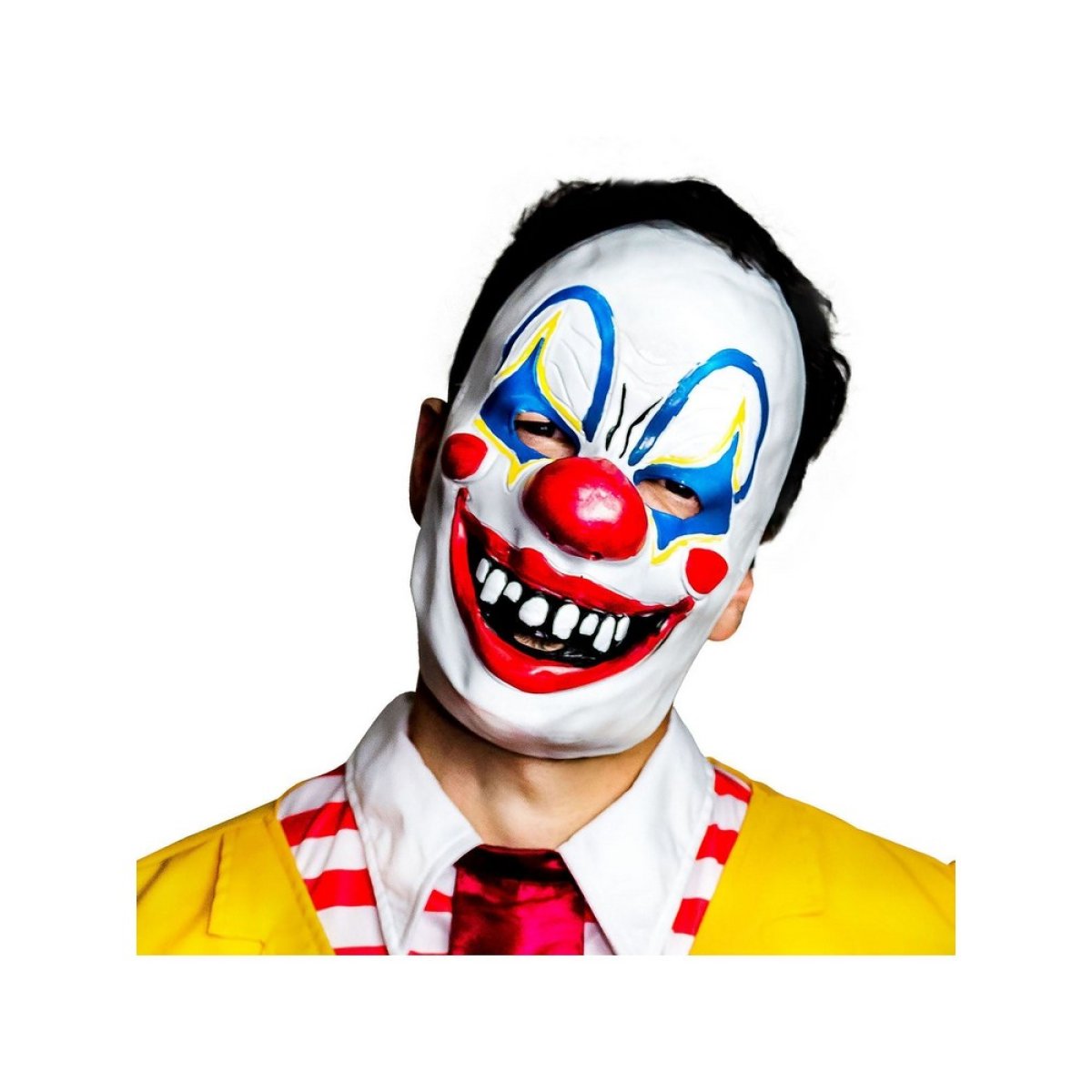 Cirkus Creepy Klovn Maske til 49 kr. på Temashop.dk