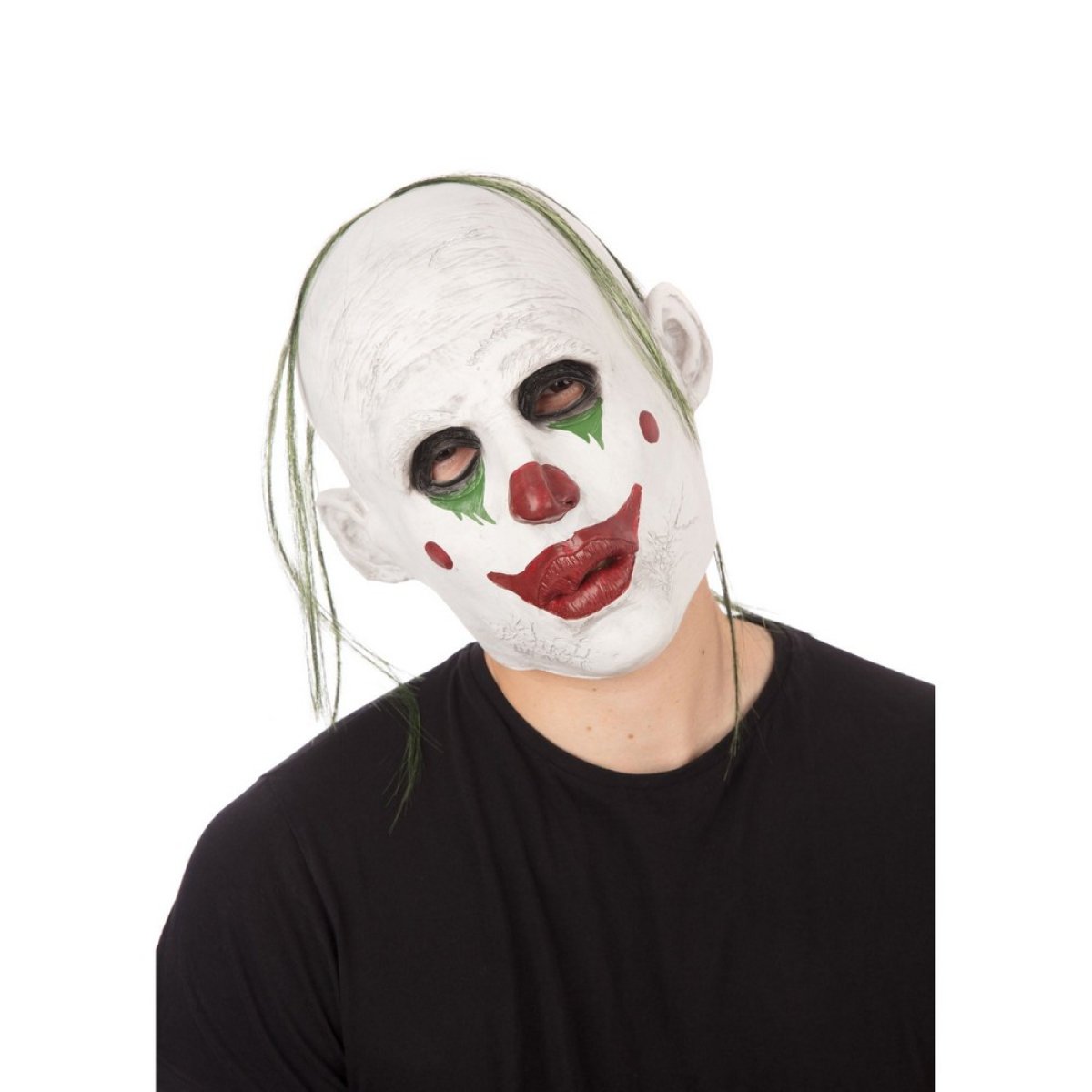 Klovn Maske Med Hår til 149 kr. på Temashop.dk